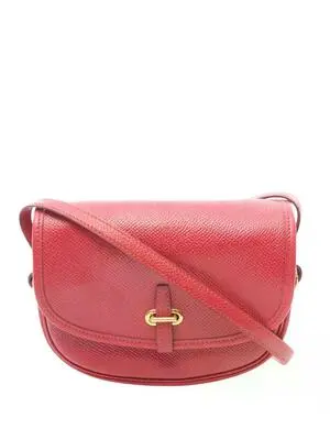 Hermès 1992 Mini Courchevel Balle De Golf Crossbody Bag - Red