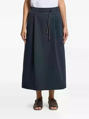 Peserico Tie-detailed Midi Skirt