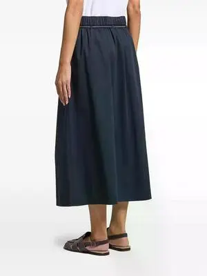Peserico Tie-detailed Midi Skirt