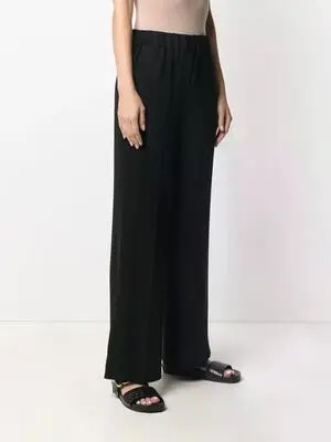 Alberto Biani Flared Crepe Trousers