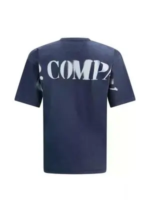 C.P. COMPANY Logo-print T-shirt - Blue
