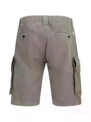 C.P. COMPANY Gabardine Cargo Shorts With Lens Detail
