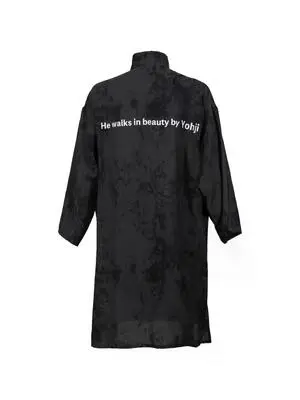 Yohji Yamamoto Floral Buttoned Coat