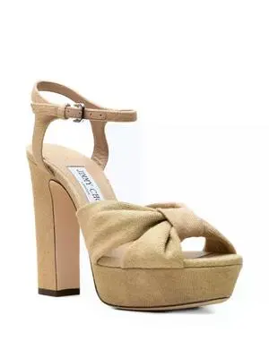 JIMMY CHOO Platform-heel Sandals