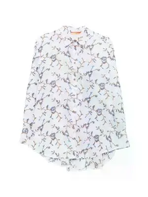 Ermanno Scervino Pointed Collar Shirts For Women