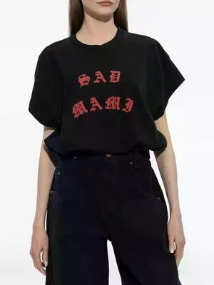 WILLY CHAVARRIA Short Sleeve Graphic Print Bodysuit