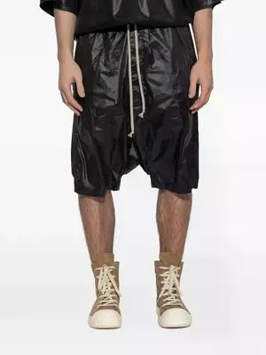 Rick Owens Drawstring Pods Shorts - Black