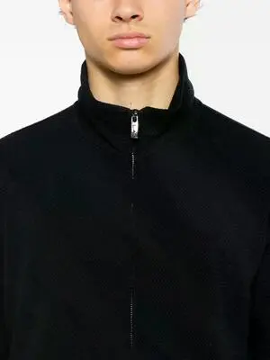 Emporio Armani Geometric-embossed Jacket