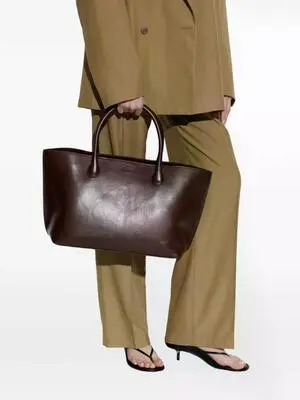 Lié Studio Grace Leather Tote Bag - Brown
