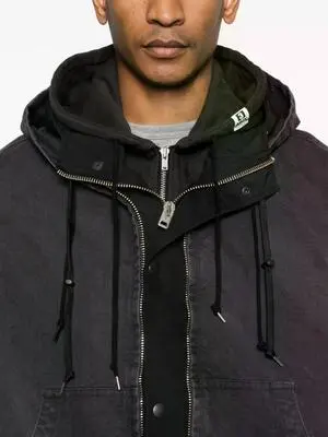 Mihara Yasuhiro Hooded Zip Coat