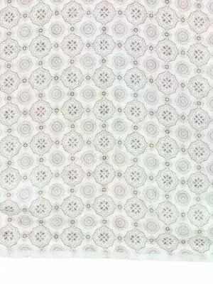 DELL'OGLIO Creta Geometric-patterned Scarf