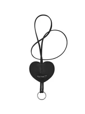 Carhartt Work In Progress Heart Keyring - Black