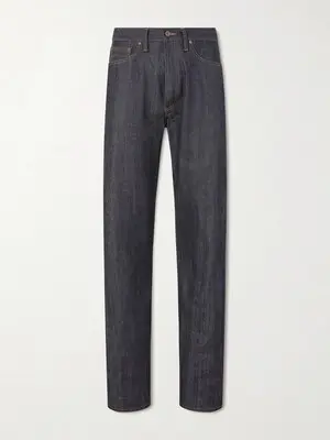 3sixteen Relaxed Straight-leg Selvedge Jeans - Blue