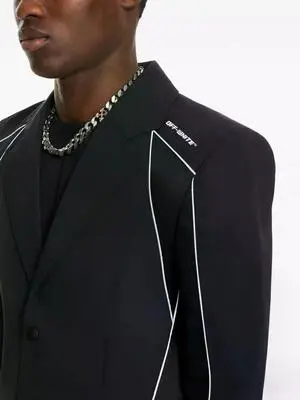 Off-White Sporty Logo Blazer