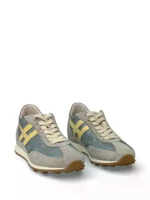 Hogan H699 Panelled Sneakers - Grey