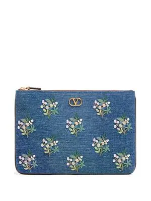 Embroidered Clutches