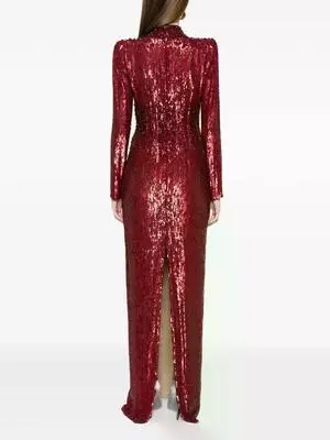 M.MARQUISE Sequin Embellished Maxi Dress