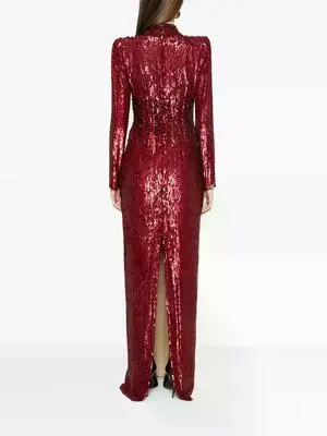 M.MARQUISE Sequin Embellished Maxi Dress