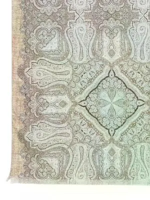 DELL'OGLIO Salina Paisley Scarf