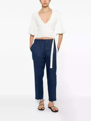 Amina Rubinacci Milo Drawstring-fastening Trousers