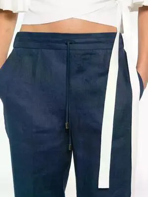 Amina Rubinacci Milo Drawstring-fastening Trousers