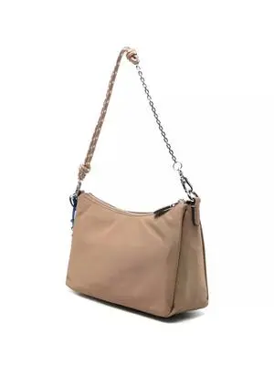 Karl Lagerfeld Ikon Karl And Choupette-charm Shoulder Bag