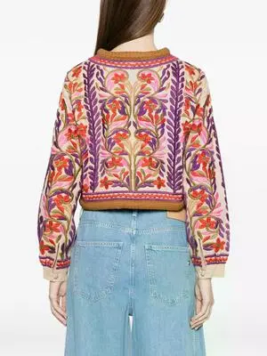 Antik Batik Suna Embroidered Jacket - Neutrals