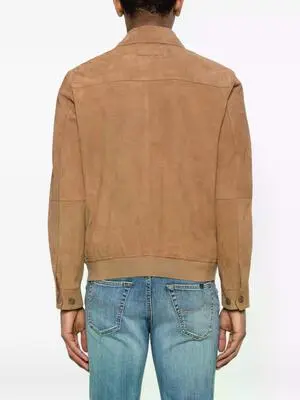 BULLY Zip-up Suede Jacket