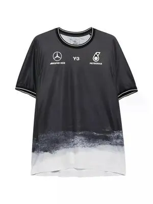 Y3 X Mercedes-amg Petronas F1 Short-sleeve T-shirt - Grey