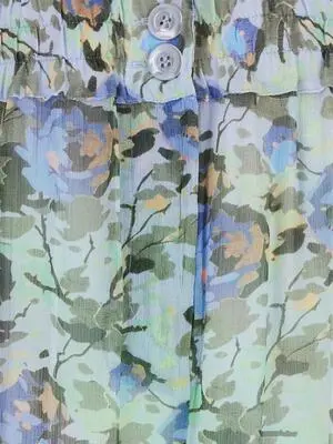 SEMICOUTURE Floral-print Palazzo Pants