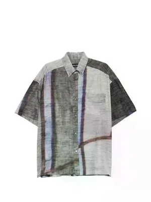 Giorgio Armani Buttoned Short-sleeve Shirt