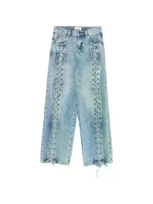 VICOLO Lace-up Jeans