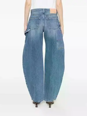 VICOLO Denise Wide-leg Tapered Jeans