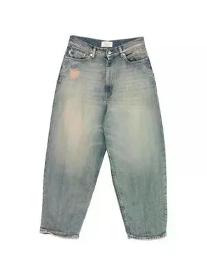 Vicolo Raw Edge Hem Bottoms For Women