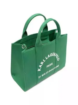 Karl Lagerfeld Logo-print Tote Bag - Green