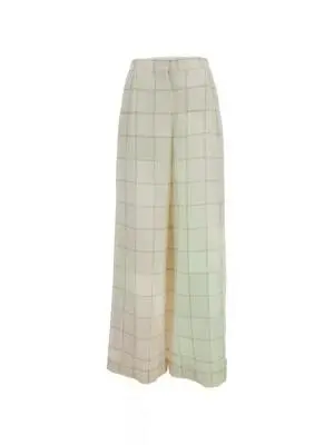Dusan Check Trousers - Neutrals