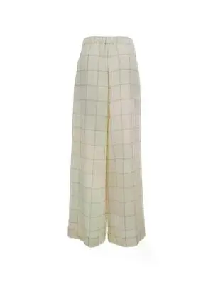 Dusan Check Trousers - Neutrals