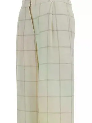 Dusan Check Trousers - Neutrals
