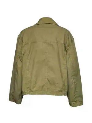 FAY Hook-fastening Bomber Jacket - Green