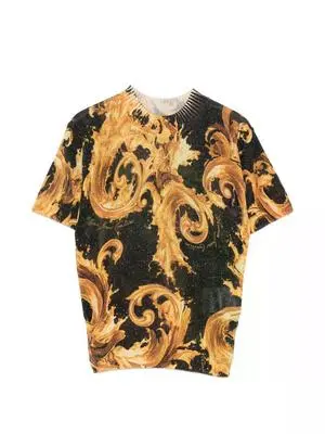 Versace Baroque-print T-shirt