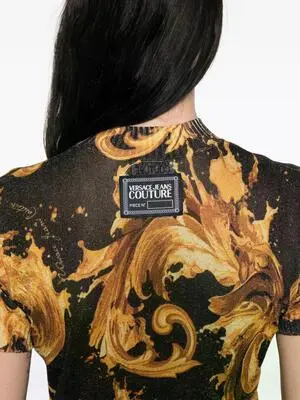 Versace Baroque-print T-shirt