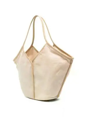 Hereu Calella Panelled Tote Bag - Neutrals