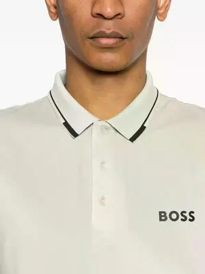 BOSS Logo Trim Polo Shirt