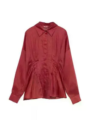 Max Mara Pleated Shirt