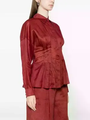 Max Mara Pleated Shirt