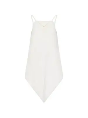 Balenciaga V-neck Blouse With Draping Panel