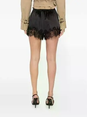 SELF-PORTRAIT Lace-trim Shorts