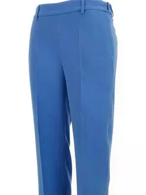 Alberto Biani Belt-loops Trousers - Blue