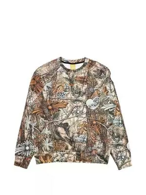 Chrome Hearts Nocta Realtree Printed Long-sleeve T-shirt - Neutrals