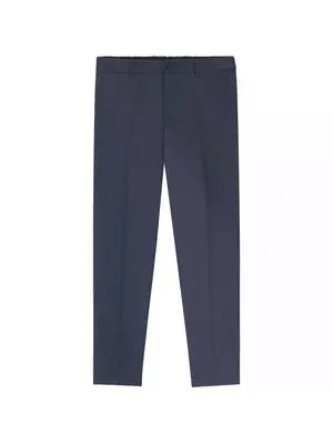 BOSS Elasticated-waistband Trousers - Blue